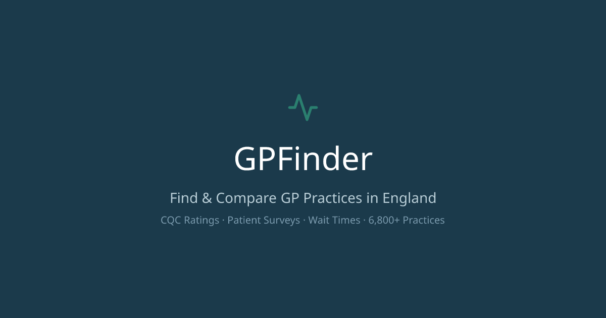 GPFinder — Find & Compare GP Practices in England